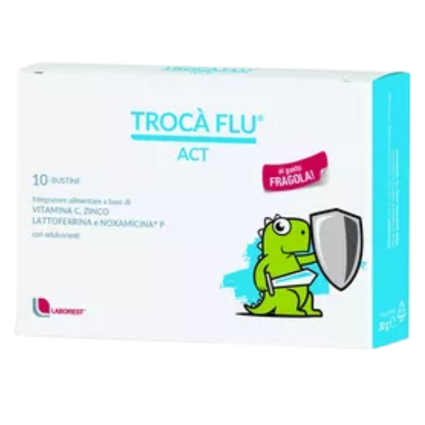 Troca Flu Act, Uriach | 10 plicuri - Medimfarm - Farmacie Online
