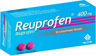 Reuprofen 400 mg, Helcor | 10 comprimate - Medimfarm - Farmacie Online