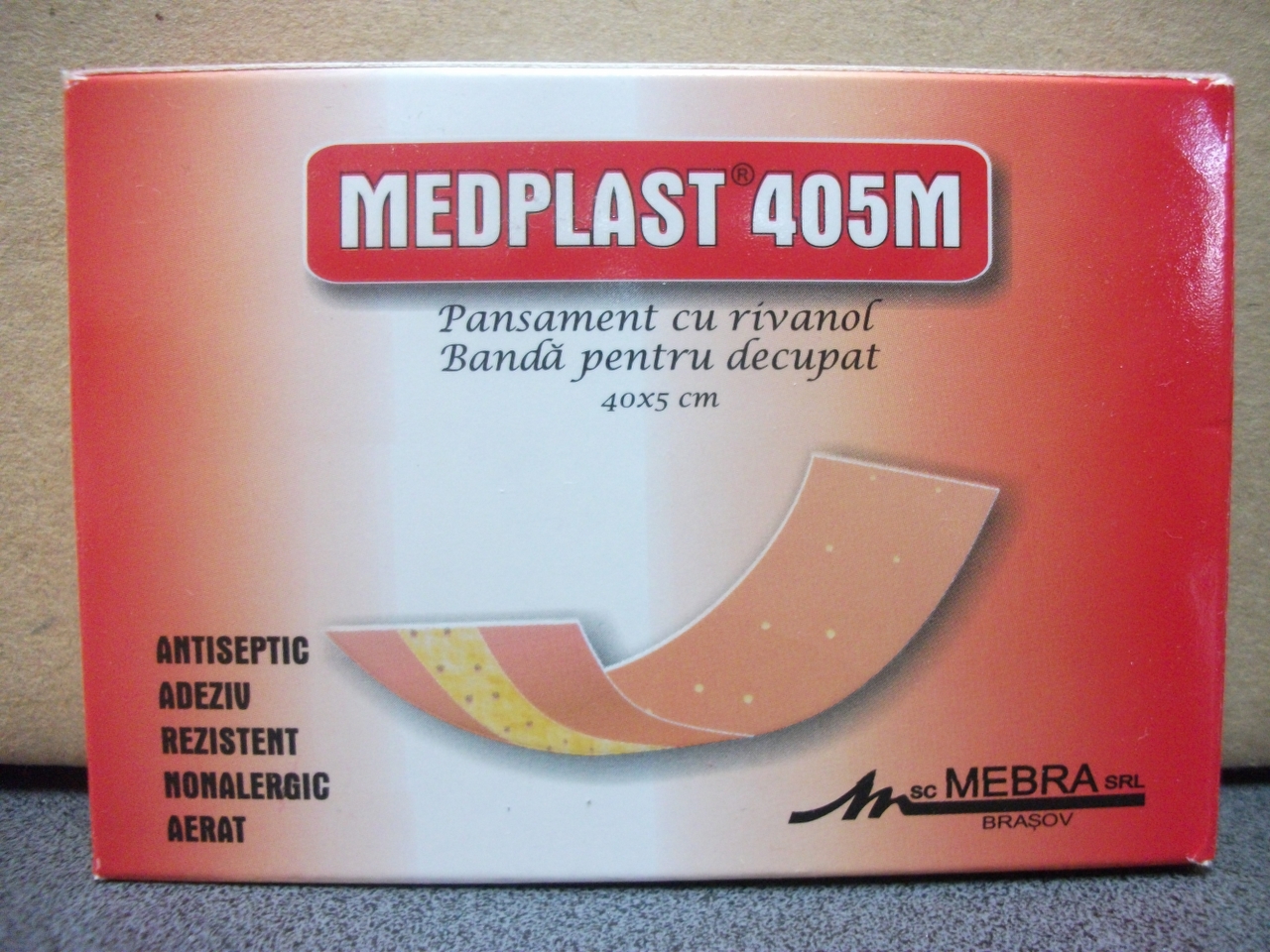 MEDPLAST 405 M PANSAMENT (40X5) - Medimfarm Topfarm