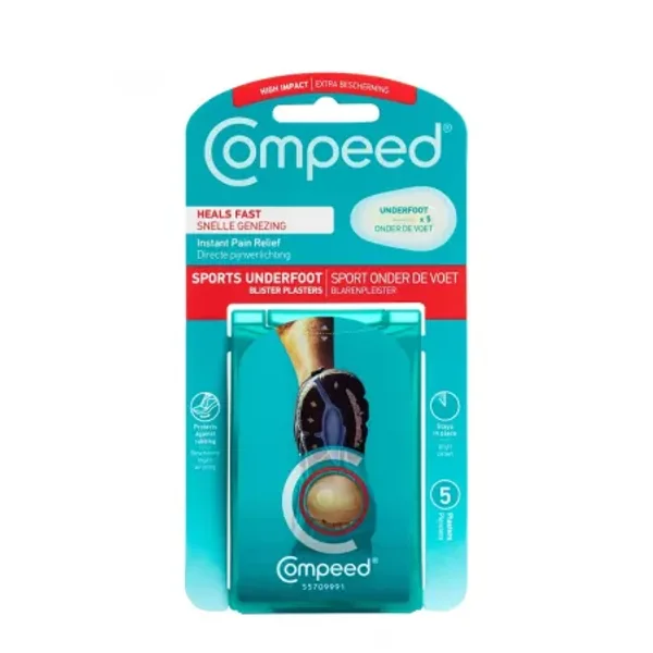 COMPEED PLASTURISPORT PENTRU BASICILE DIN TALPA 5BUC - Medimfarm - Farmacie Online