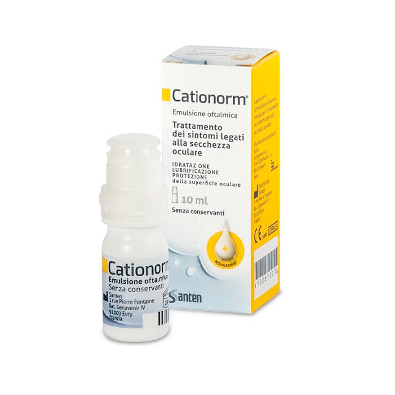 CATIONORM PICATURI OFTALMICE 10ML - Medimfarm - Farmacie Online