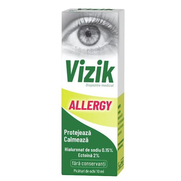 Vizik Allergy Picaturi pentru ochi | 10 ml - Medimfarm - Farmacie Online