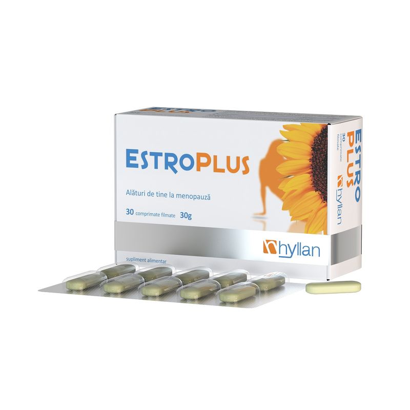 EstroPlus, Hyllan Pharma | 30 comprimate - Medimfarm - Farmacie Online
