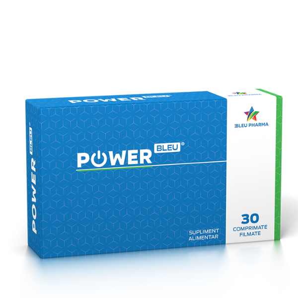 PowerBleu, Bleu Pharma | 30 comprimate - Medimfarm - Farmacie Online