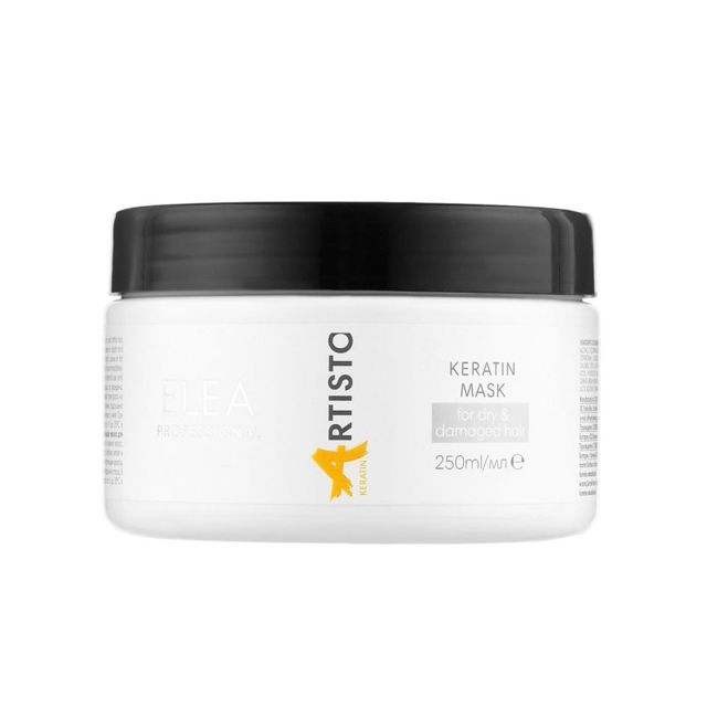Masca cu keratina pentru par uscat si deteriorat, Elea Artisto | 250 ml ...