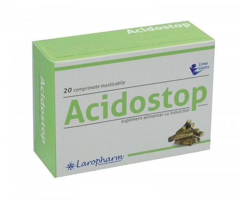Acidostop, Laropharm | 20 comprimate - Medimfarm - Farmacie Online