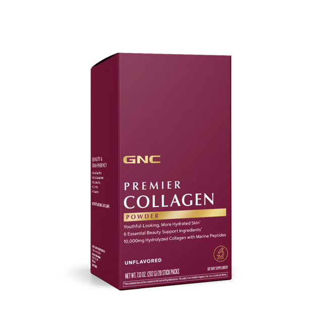 GNC Premier Collagen Powder, Formula Premium de Peptide de Colagen ...